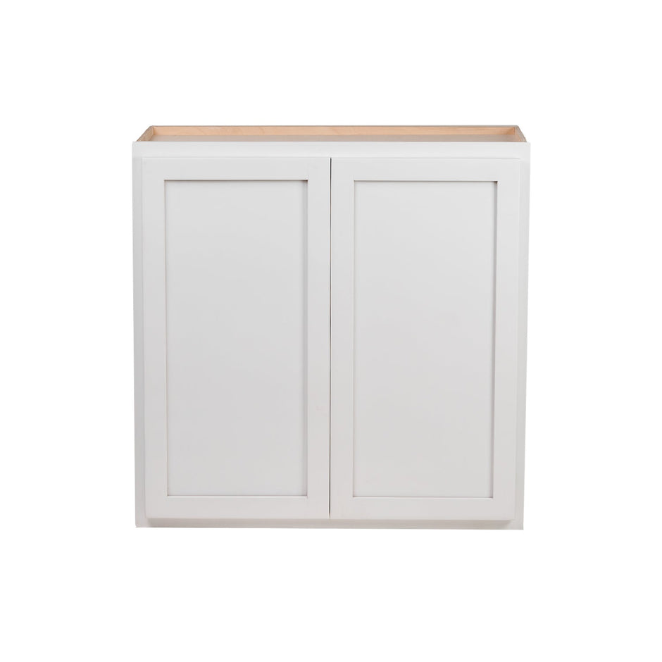 Pure White 42 Inch Tall Wall Cabinets – Johnsonscabinets.com